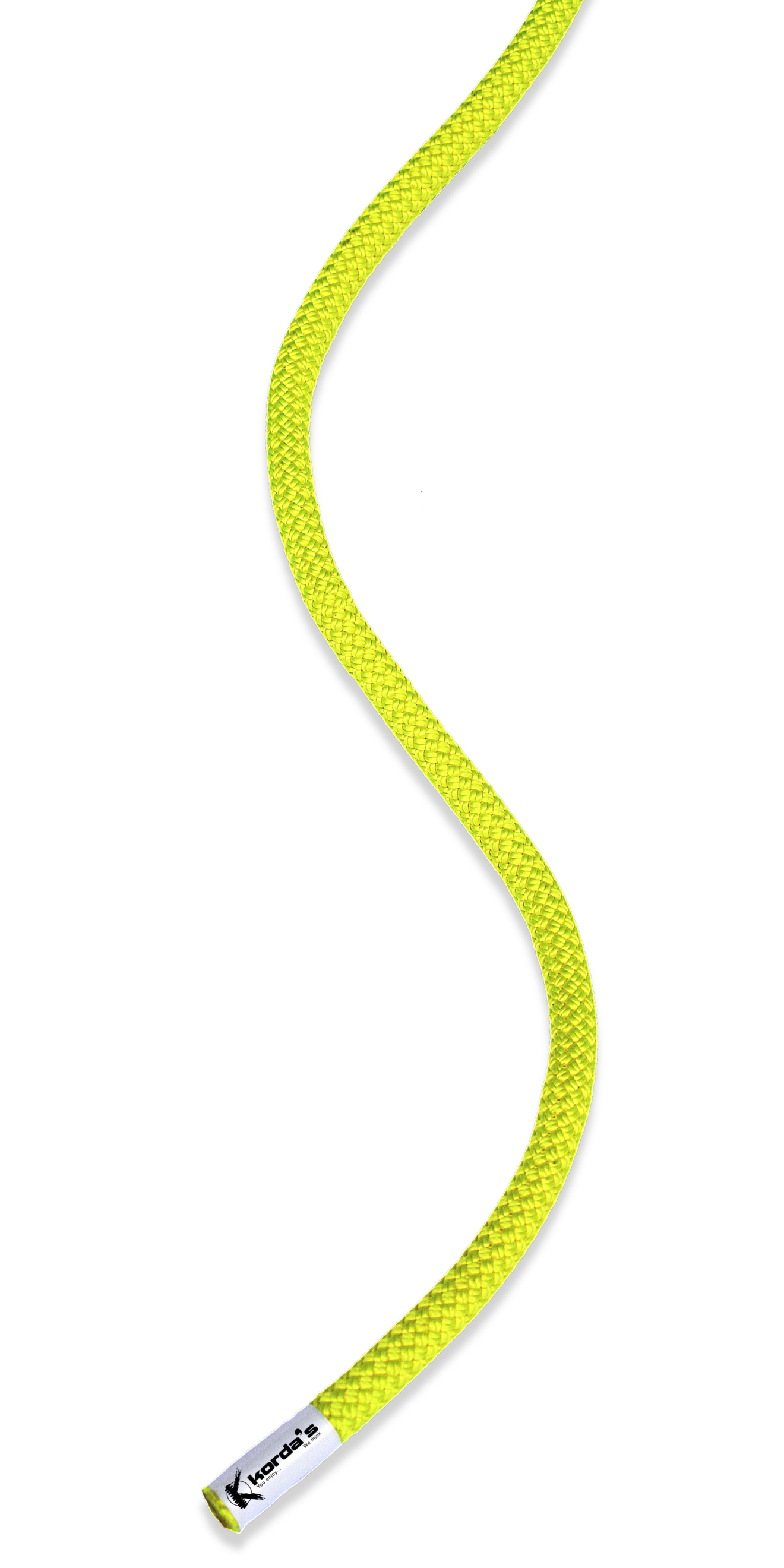 Canyoning ropen DANA 9 KORDA'S yellow - per meter - Guara Outdoor